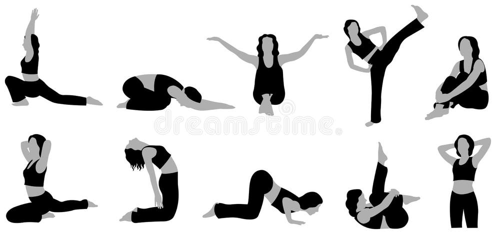 Yoga Girl Vector Stock Illustrations – 47,496 Yoga Girl Vector Stock ...