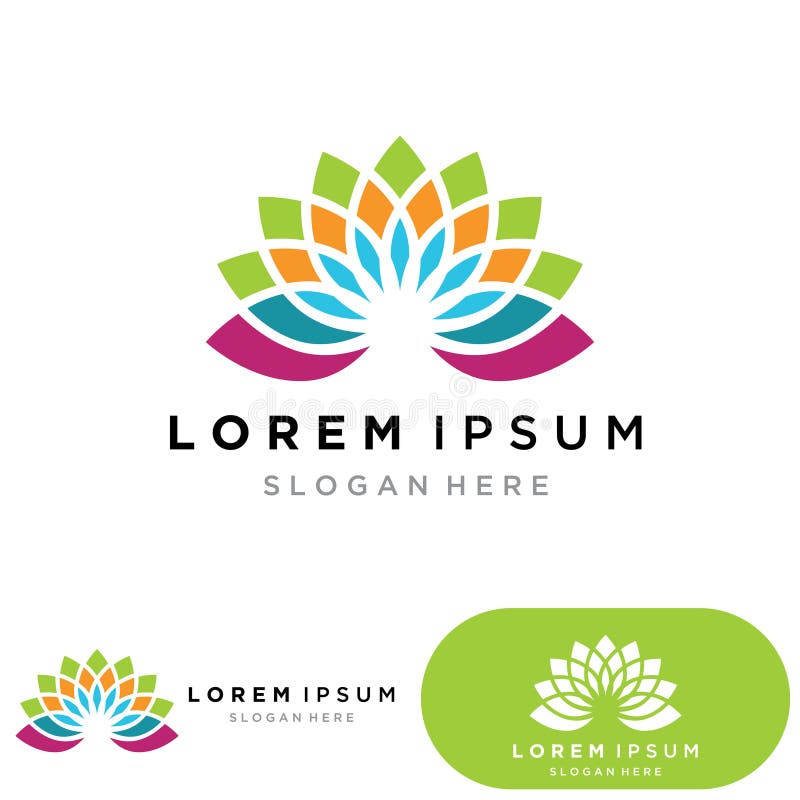 Yoga Logo Design Stock. Human Meditation in Lotus Flower Vector ... Yoga Logo Design Stock. Human Meditation in Lotus Flower Vector ...