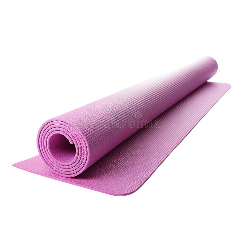 Yoga Mat Against Transparent Background Stock Illustration ...