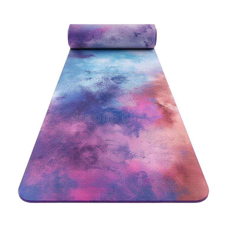 Yoga Mat on Transparent Background - Ai Generated Stock Illustration ...