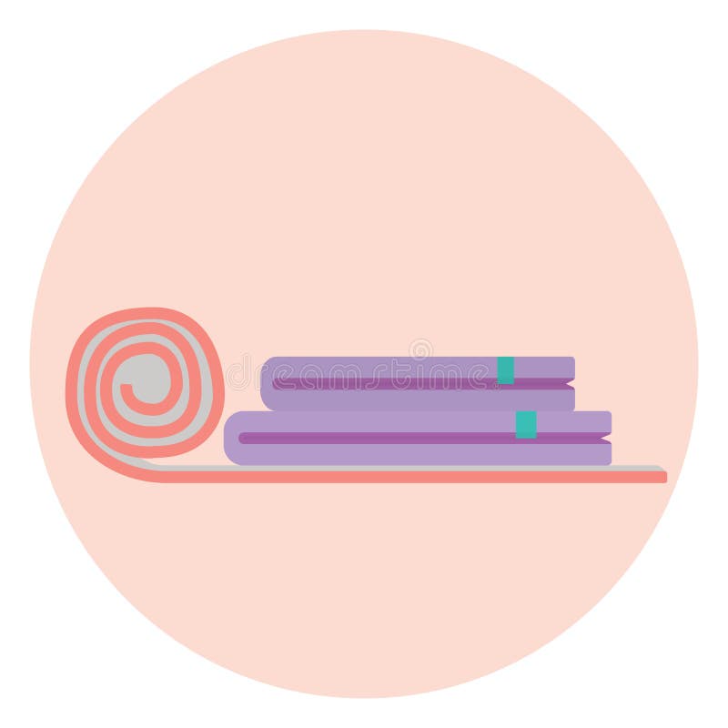 Yoga Mats. Vector Illustration Decorative Design Stock Vector ...