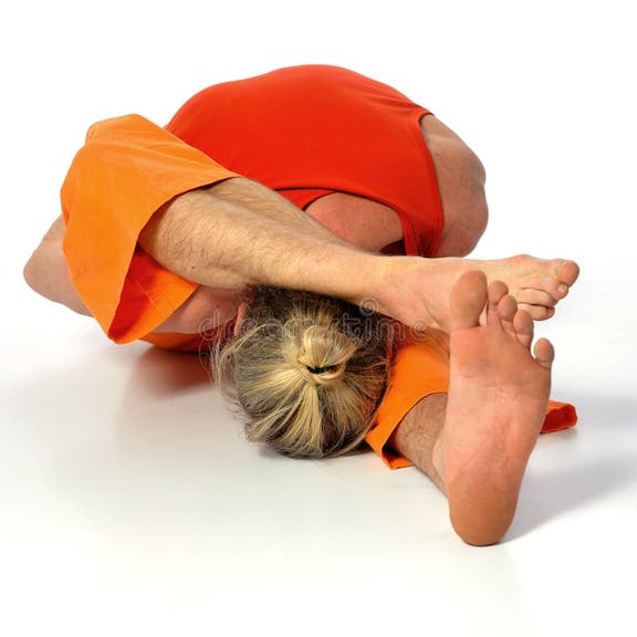 Yoga pose stock photo. Image of health, caucasian, sensei - 29371136