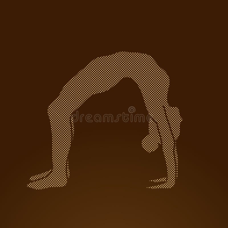 Yoga pose graphic stock vector. Illustration of beautiful - 81526552