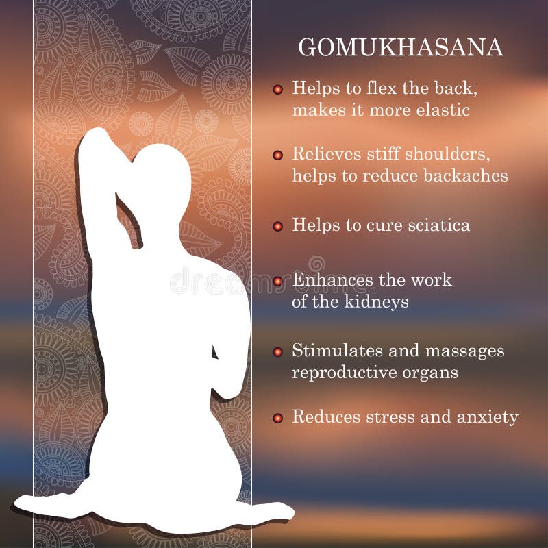 Yoga Pose Infographics, Benefits of Practice Stock Vector ...