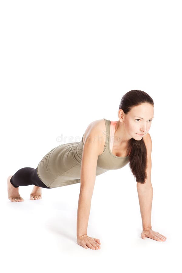 Yoga pose in studio stock photo. Image of live, background - 46209092