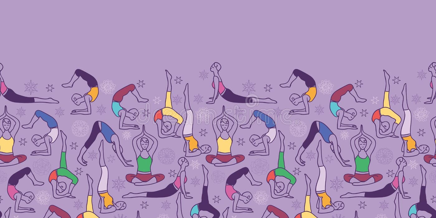 Border Yoga Stock Illustrations – 28,544 Border Yoga Stock ...