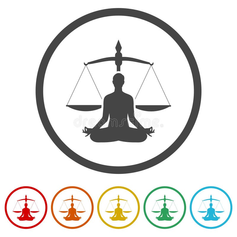 Yoga Poses Icon. Set Icons in Color Circle Buttons Stock Vector ... Yoga Poses Icon. Set Icons in Color Circle Buttons Stock Vector ...