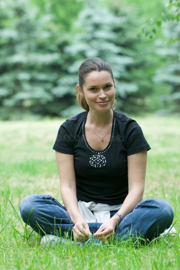 Yoga recreational exercise stock photo. Image of action - 2611888