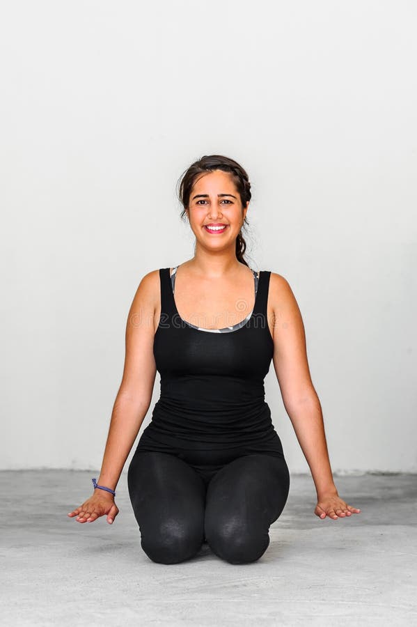 Yoga Students Showing Different Yoga Poses Stock Image - Image of ...