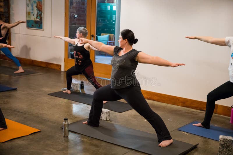 Yoga Studio Editorial editorial photo. Image of athletic - 113841236