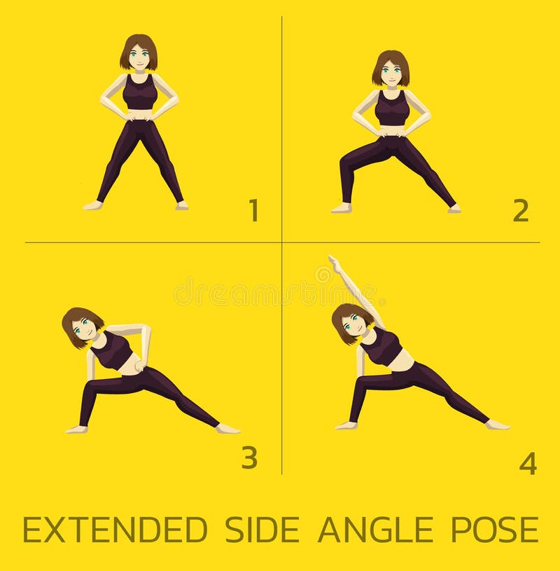 Side angle pose stock vector. Illustration of vector - 101239600