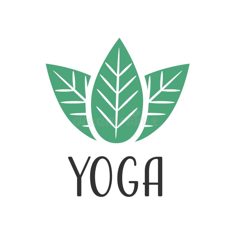 Yoga vector logo stock vector. Illustration of graphic - 83984964