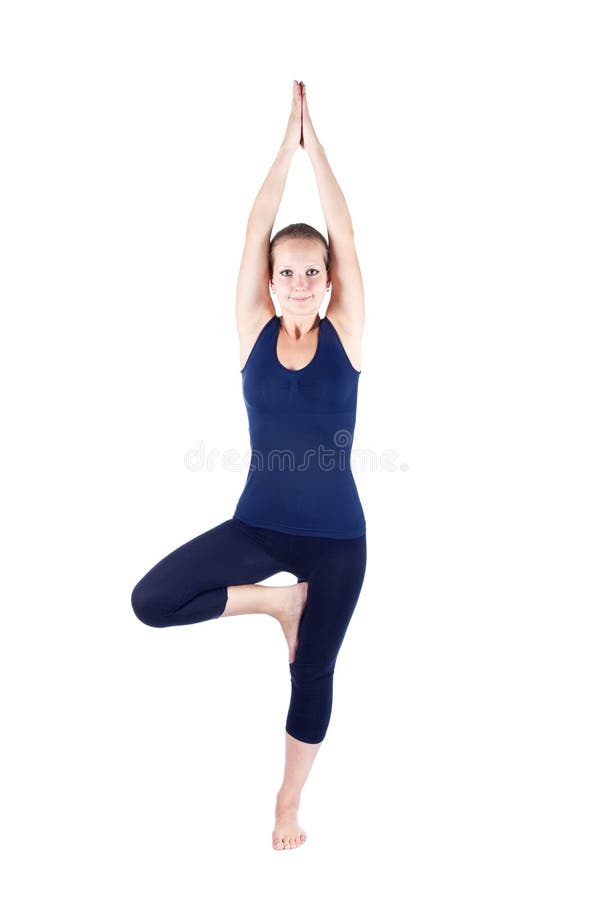 Yoga Vrikshasana Tree Pose Royalty Free Stock Photo - Image: 20934855