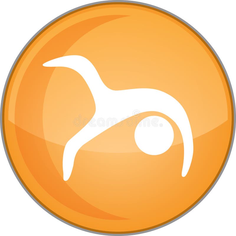 Yoga Wheel Pose Variation. Vector Illustration Decorative Design Stock ...