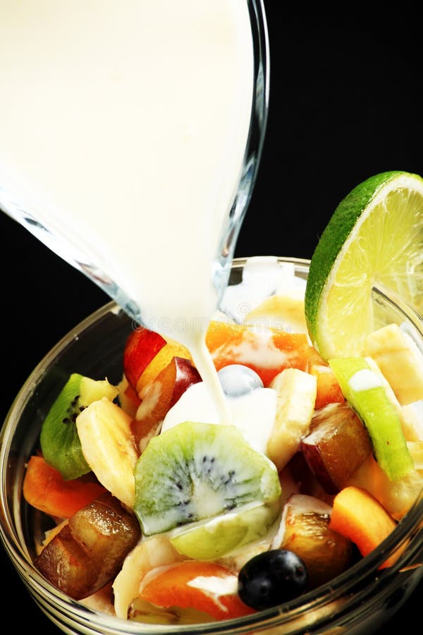 Yoghurt stock image. Image of food, delicious, figure - 7445399