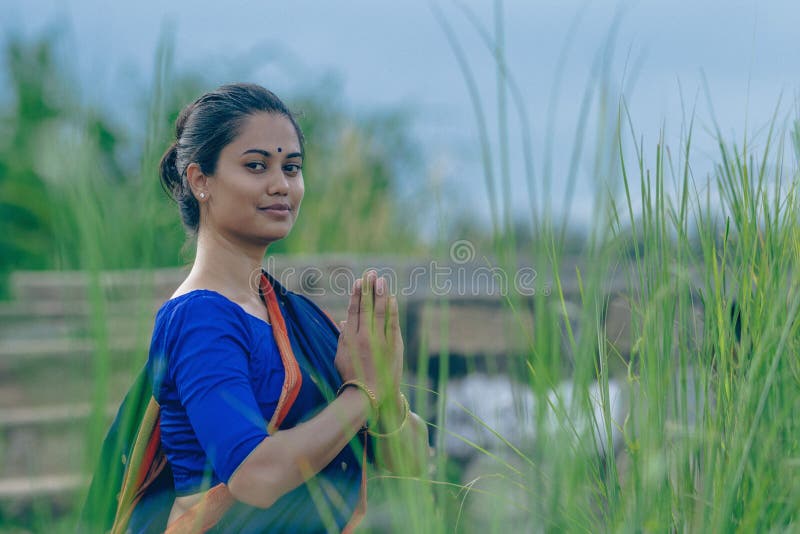 Yogini Doing Asana in an Ancient Temple Stock Image - Image of healthy ...