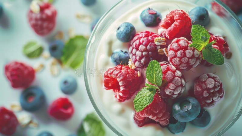 Yogurt Background with a Soft, Rich, and Silky Texture, Fresh and ...