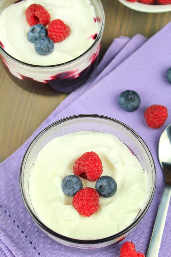 Yogurt dessert stock image. Image of delicious, sweet - 23666709