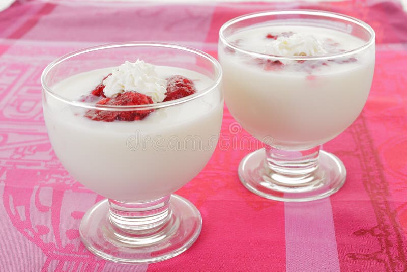 Yogurt with fruit stock image. Image of cook, recipe - 24913849
