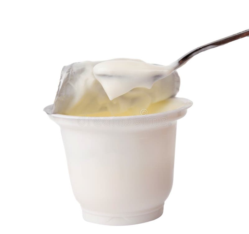 Yoghurt stock photo. Image of clean, yogurt, mousse, isolated - 15836394