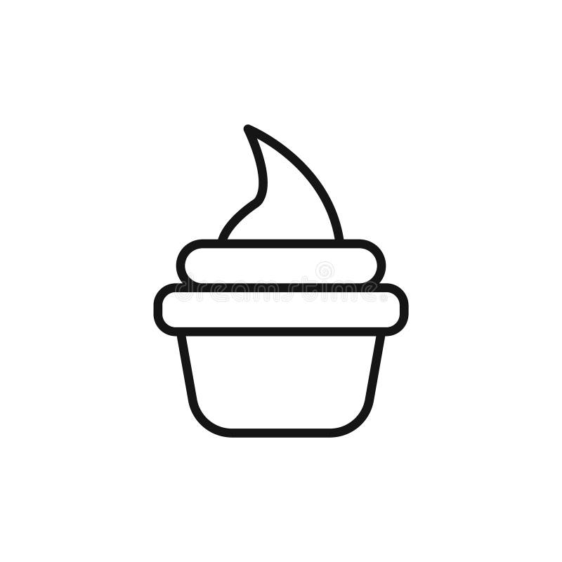 Yogurt Outline Stock Illustrations – 6,501 Yogurt Outline Stock ...