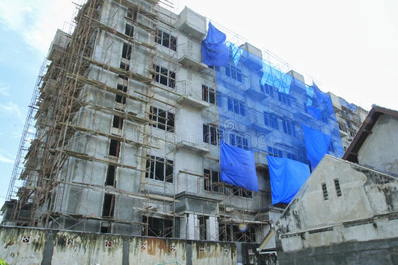 A Multi-storey Building Under Construction Editorial Stock Photo ...