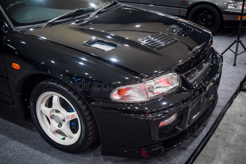 Black Mitsubishi Lancer Evolution III in Black Auto Battle Yogyakarta ...
