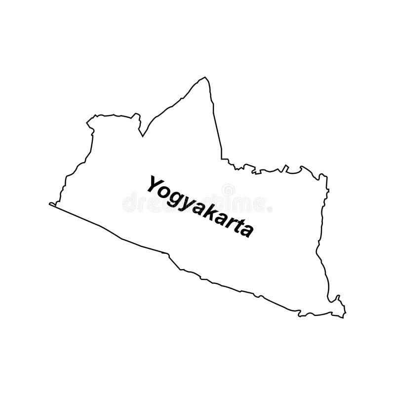Yogyakarta Map Stock Illustrations – 136 Yogyakarta Map Stock ...