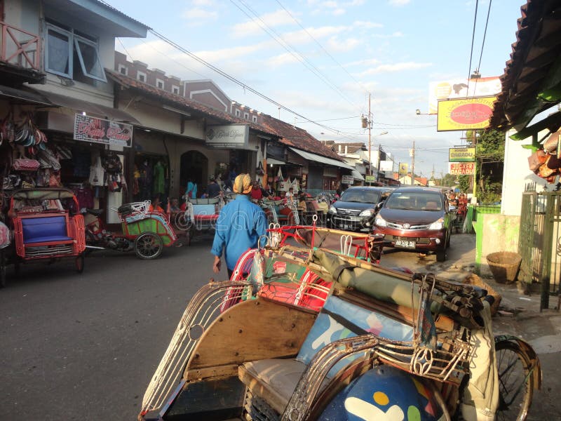 Yogyakarta street market editorial stock photo. Image of beautiful ...