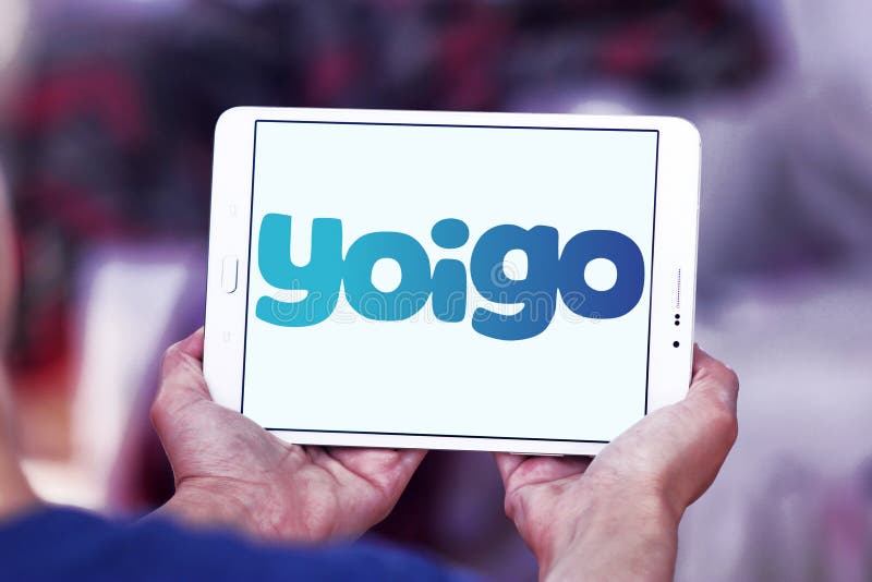 Yoigo Telecommunications Company Logo Editorial Stock Photo - Image of ...