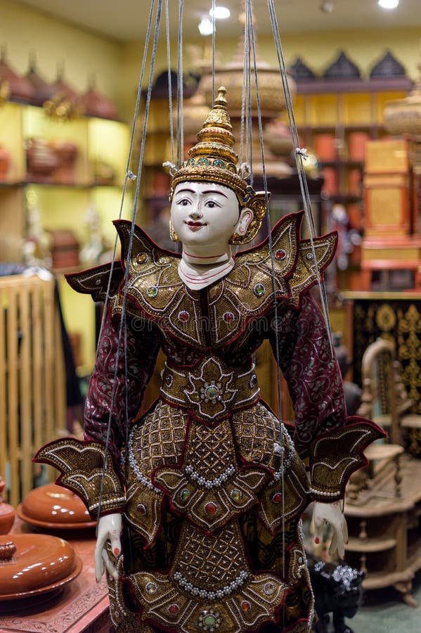 Yoke Thay Puppet of the Ancient Performing Arts in Myanmar Editorial ...