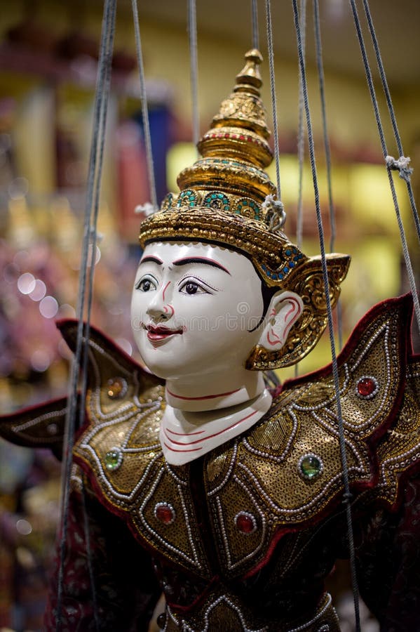 Yoke Thay Puppet of the Ancient Performing Arts in Myanmar Editorial ...