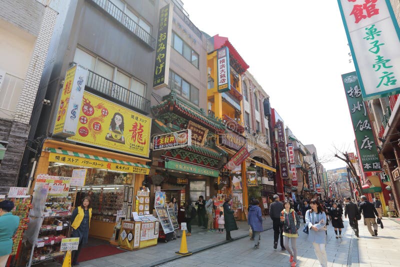 Yokohama S Chinatown is the Largest in Japan Editorial Photography ...