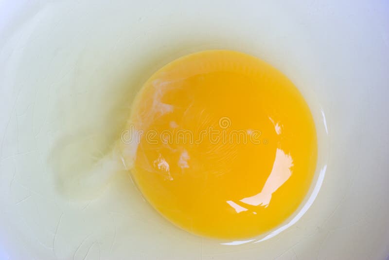 Yolk de ovo cru foto de stock. Imagem de fritado, brilhante - 1331048