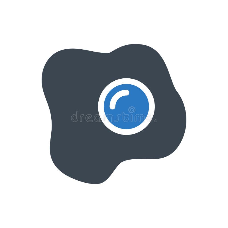 Yolk glyph color icon stock vector. Illustration of nutrition - 191497251