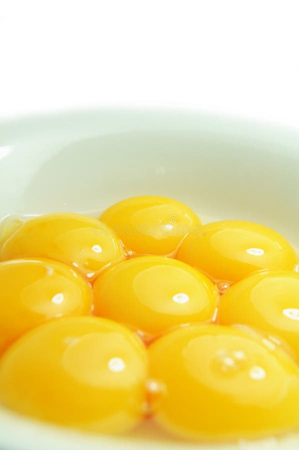 Egg yolks stock image. Image of moist, rich, yolk, fresh - 414123