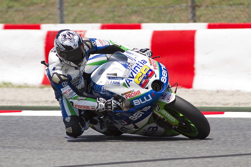 Yonny Hernandez racing editorial stock image. Image of catalonia - 37560604