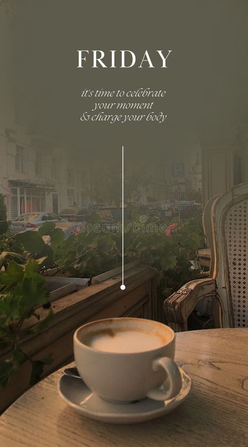 Friday coffee offer stock illustration. Illustration of darkness ...