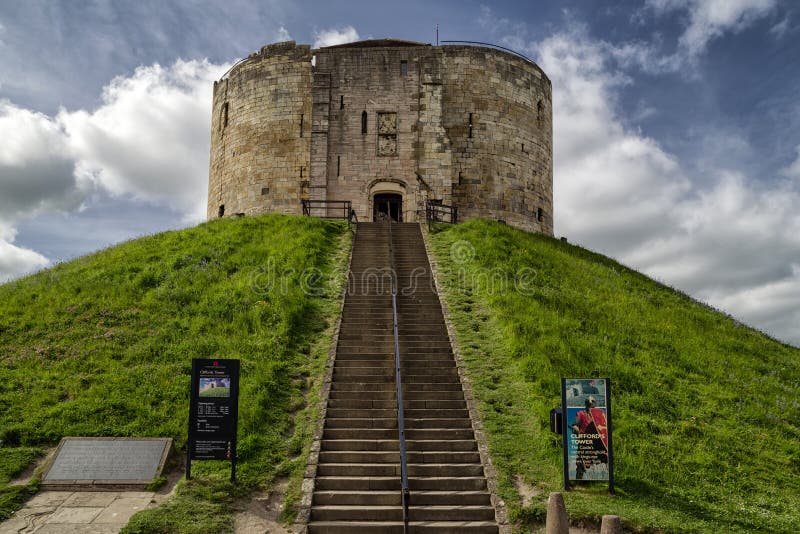 York castle, England editorial stock photo. Image of great - 130544633