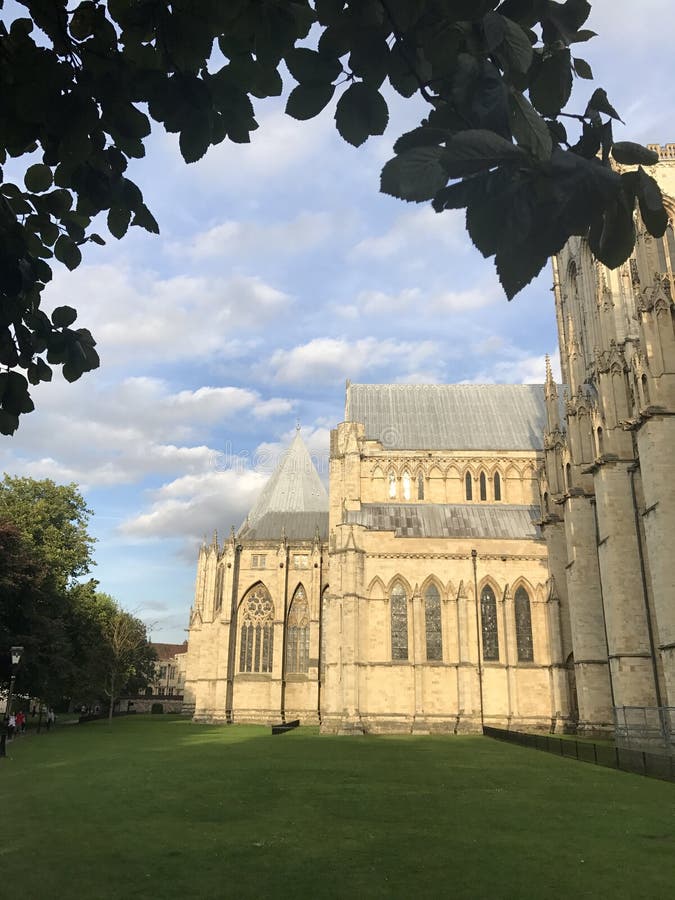 York Church stock photo. Image of blue, tree, garden - 234623980