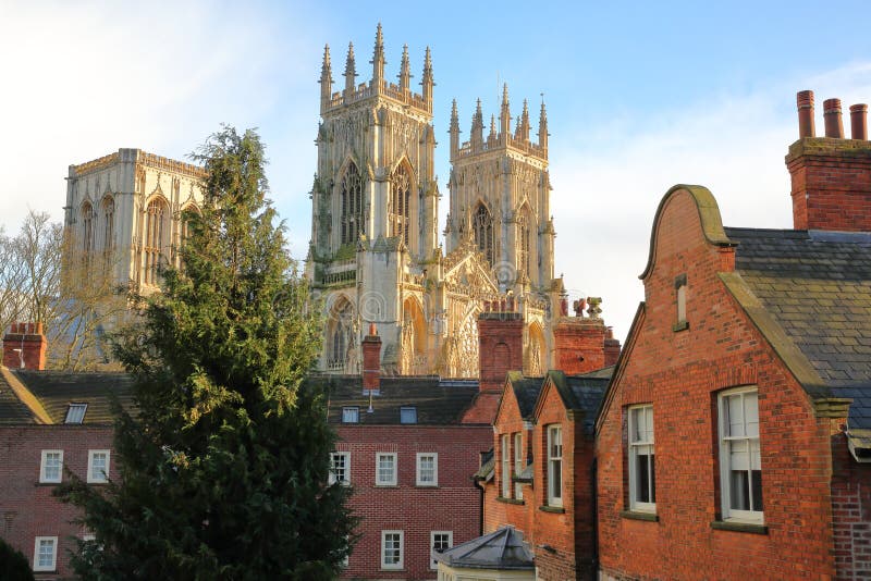 YORK, ENGLAND: the Minster in York Stock Photo - Image of britain ...