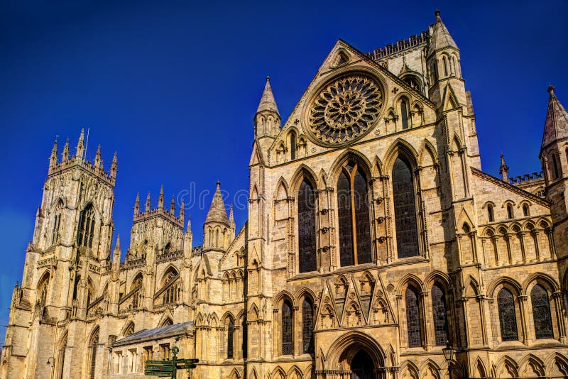 York Minster Cathedral. stock image. Image of church - 90447127