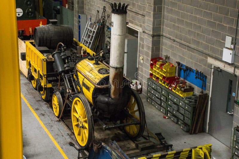York Railway Train Steam Engine Yorkshire Vintage Stock Image - Image ...