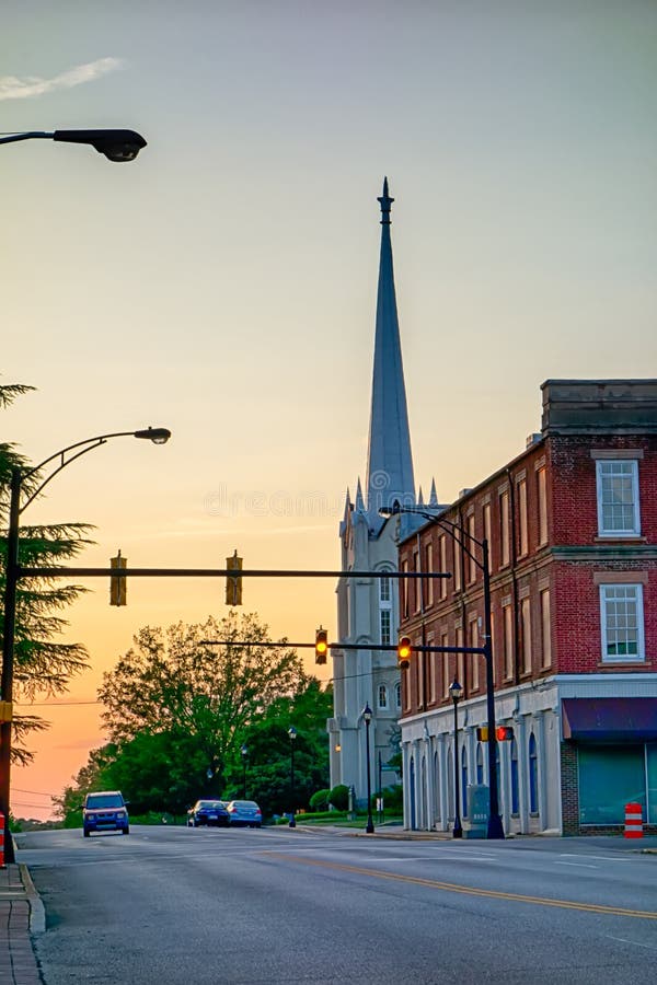York South Carolina White Rose City Stock Image - Image of farms, city ...