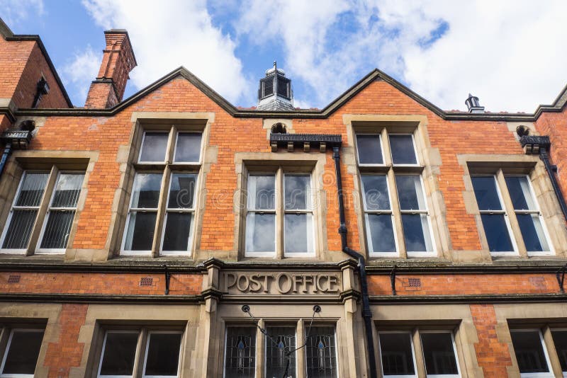 Post Office is Old and Ancient Building in York City, UK Editorial ...