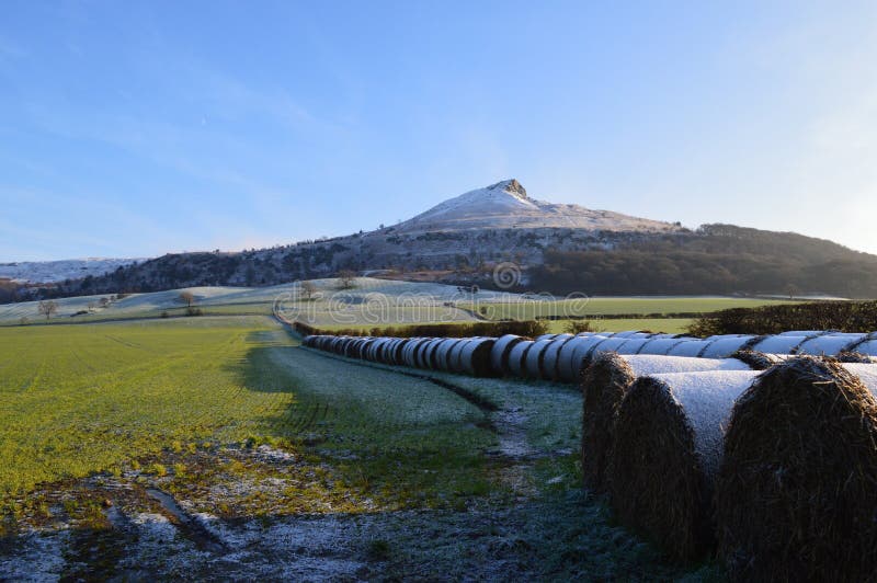 Winter Scenery - North Yorkshire - England Stock Image - Image of ...