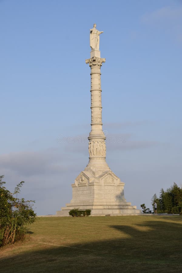 Yorktown VA, USA. October 4, 2019. Yorktown Victory Monument, Built in ...