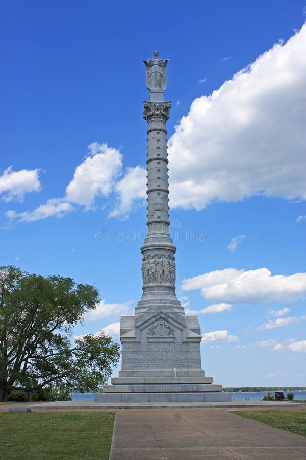 Yorktown Victory Monument stock image. Image of victory - 49345435