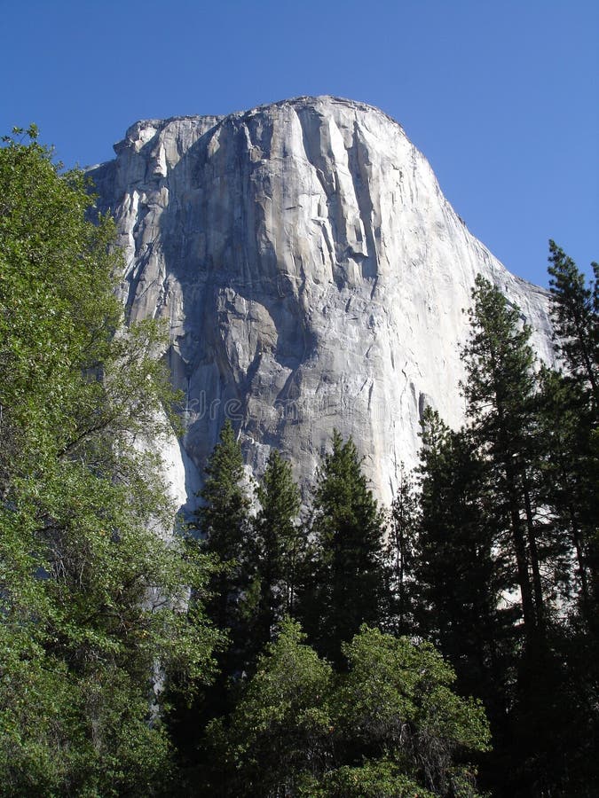 El Capitan, Big Wall, Yosemite Valley, National Park Stock Photo ...