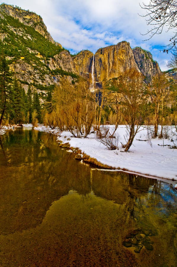 Yosemite Falls stock image. Image of national, water - 24810959